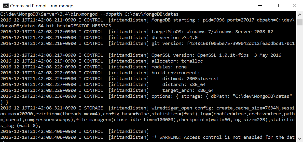 12. MongoDB 연동 I - mongoose · node.js 서버구축하기